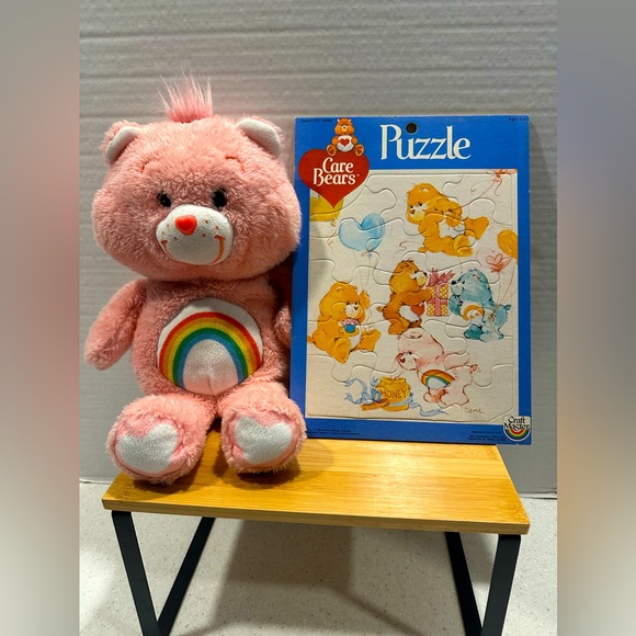 Care Bears | Toys | Vintage 983 Care Bears Frametray Puzzle Rainbow ...